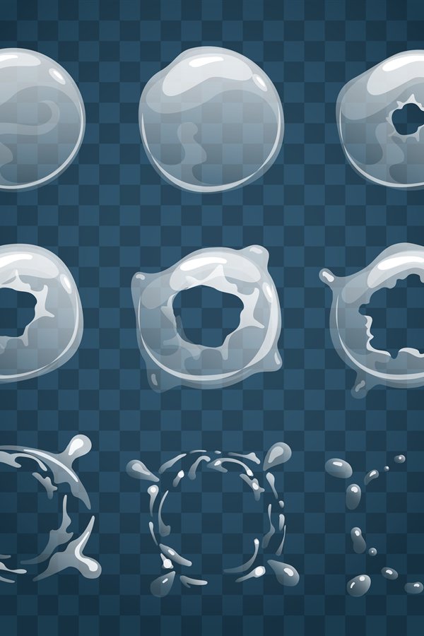 Bubble sprite animation (1247629)