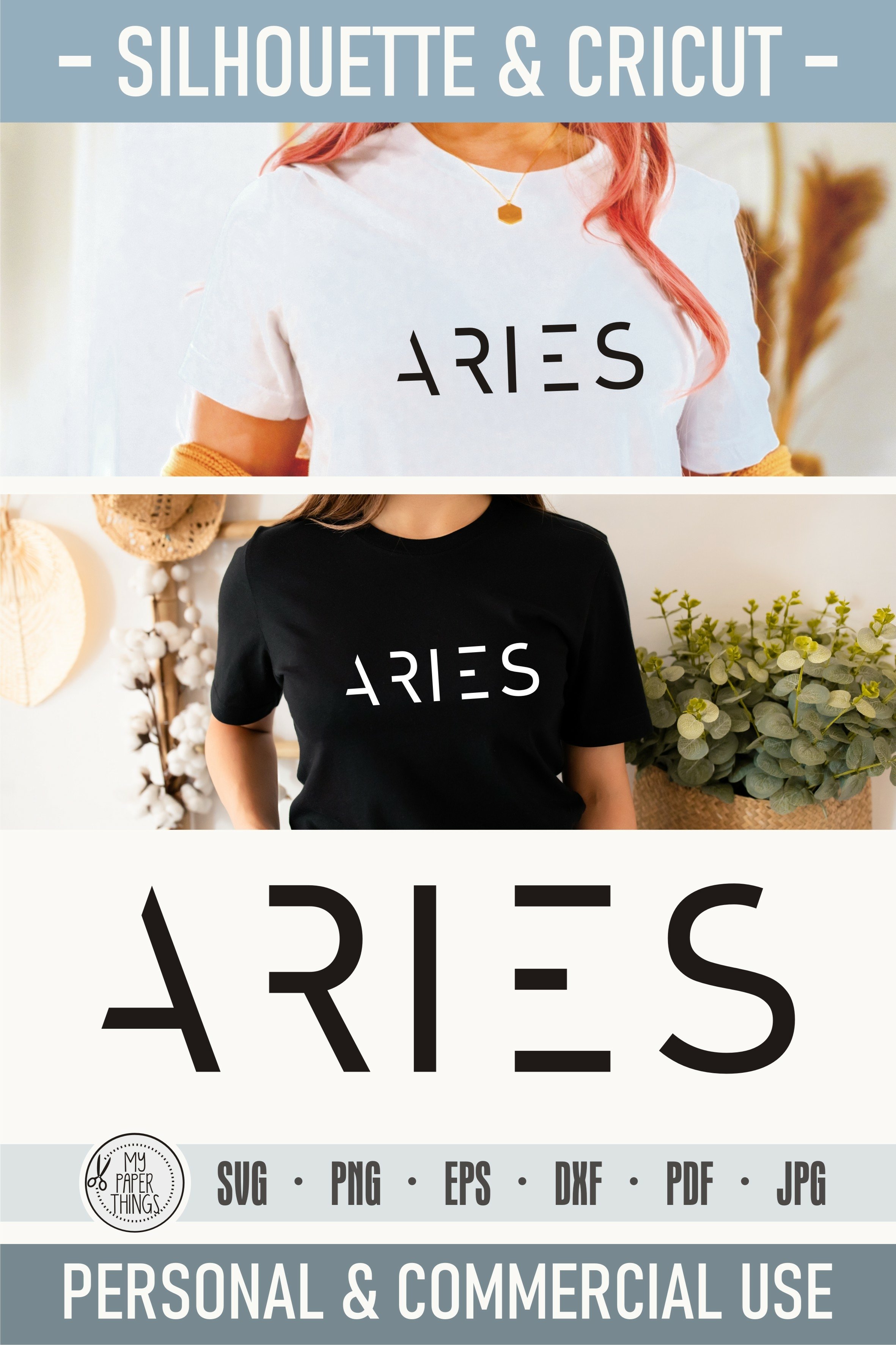 Aries Zodiac Sign svg cut file