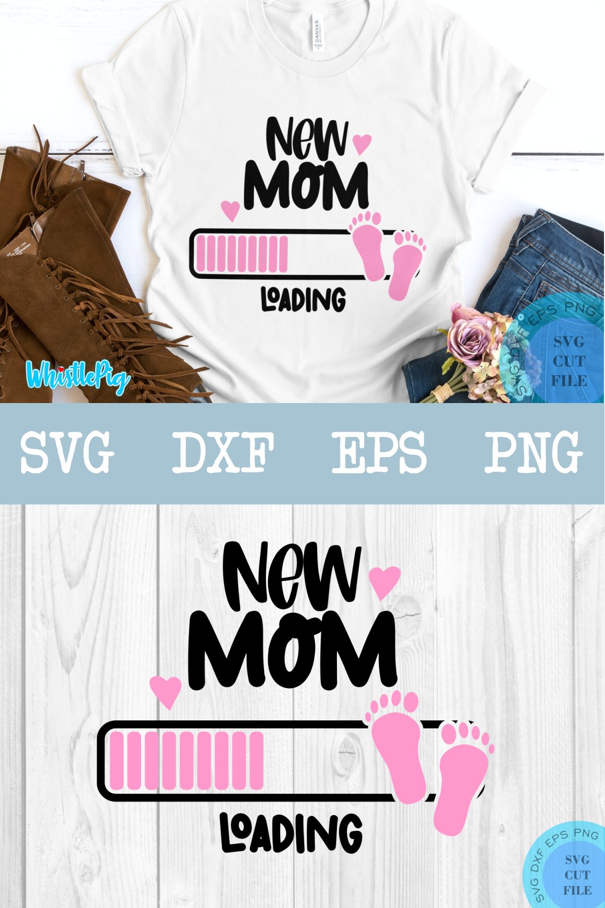 New Mom SVG New Mom SVG Newborn SVG New Baby SVG New Dad SVG