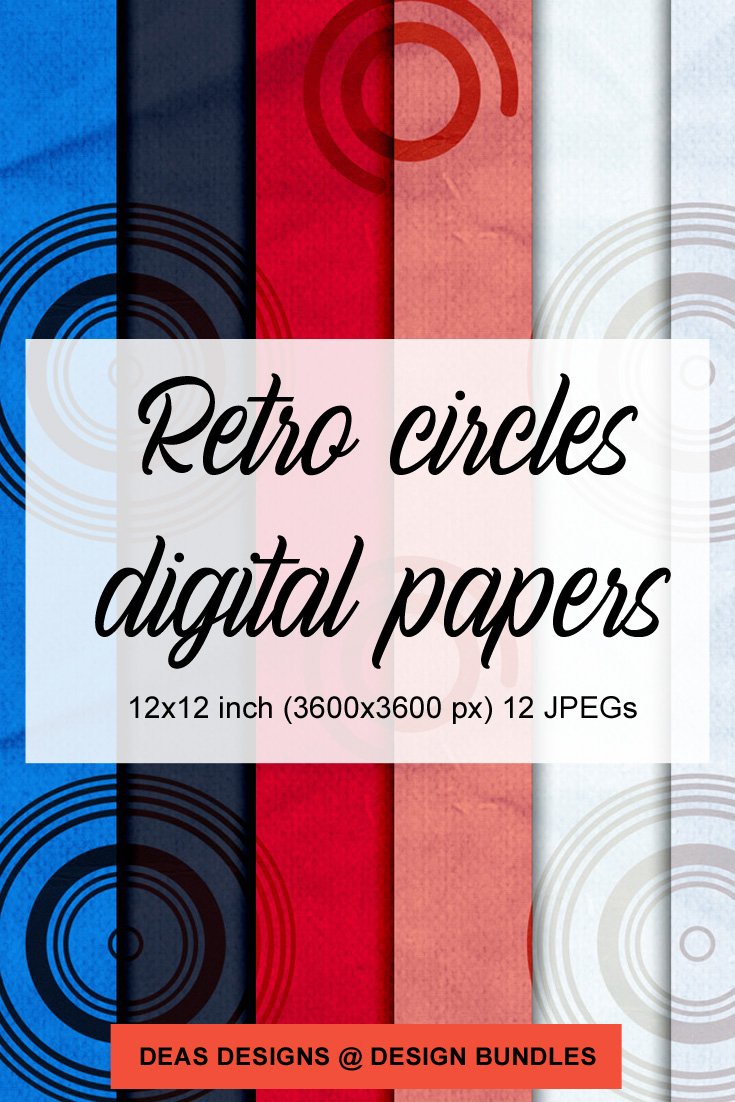 Retro Circles papers