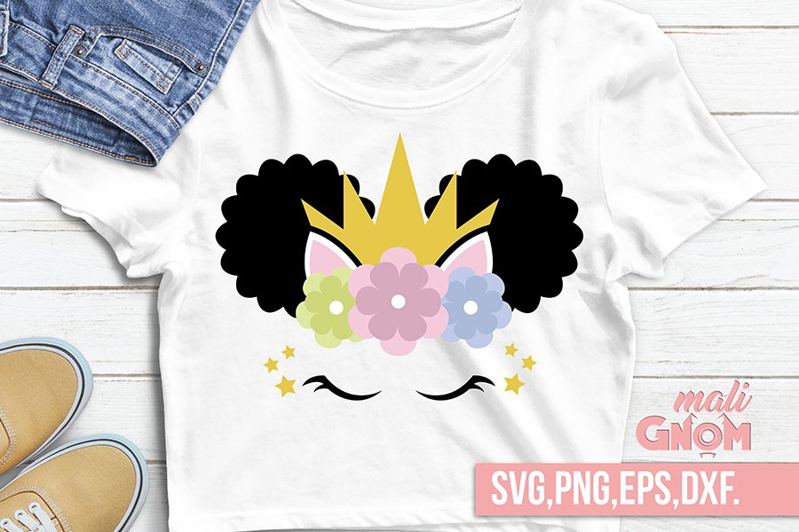 Afro Puff SVG, Princess svg, puffs svg,Afro puff cutie,