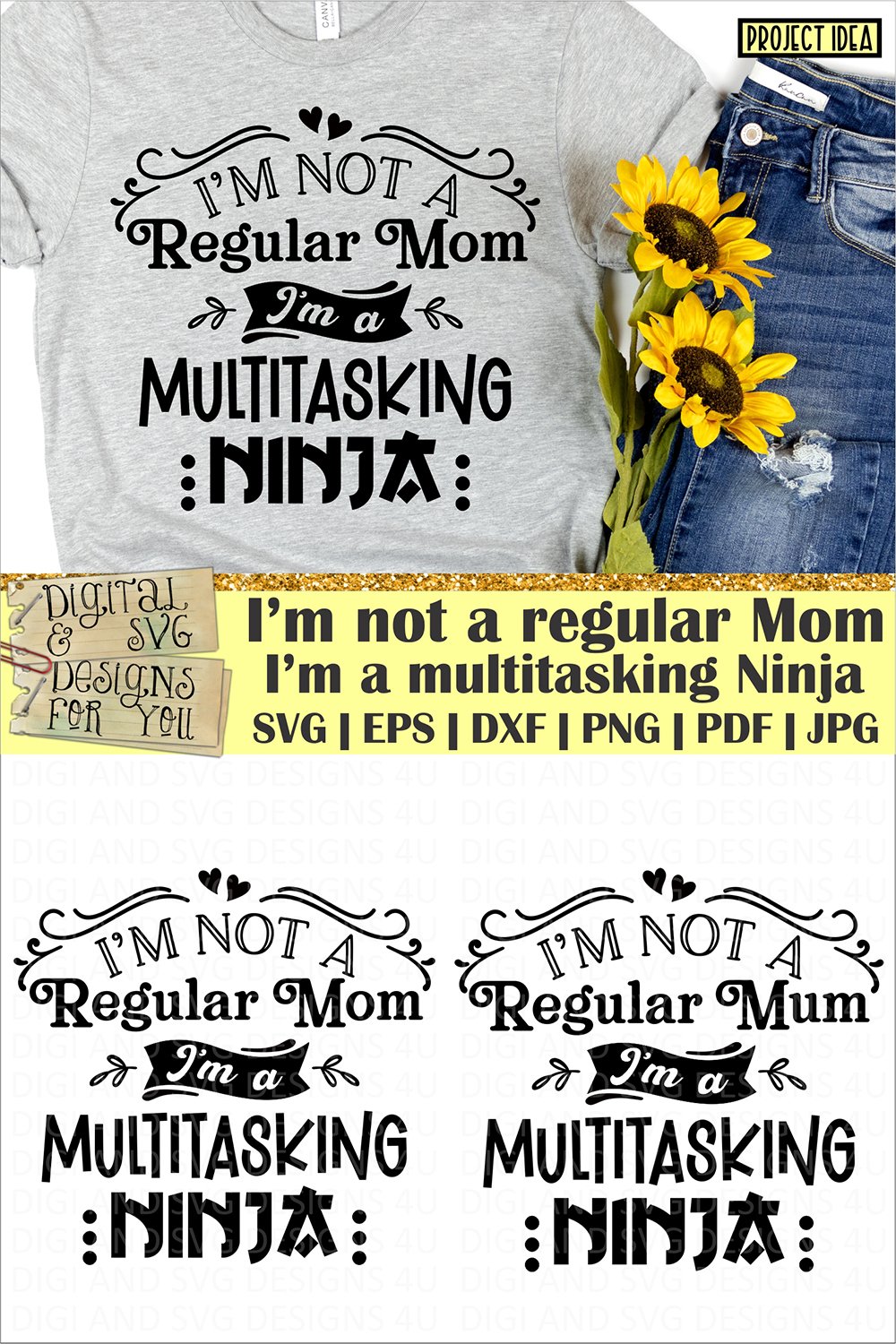 I'm not a regular mom, Multitasking Ninja, Momlife