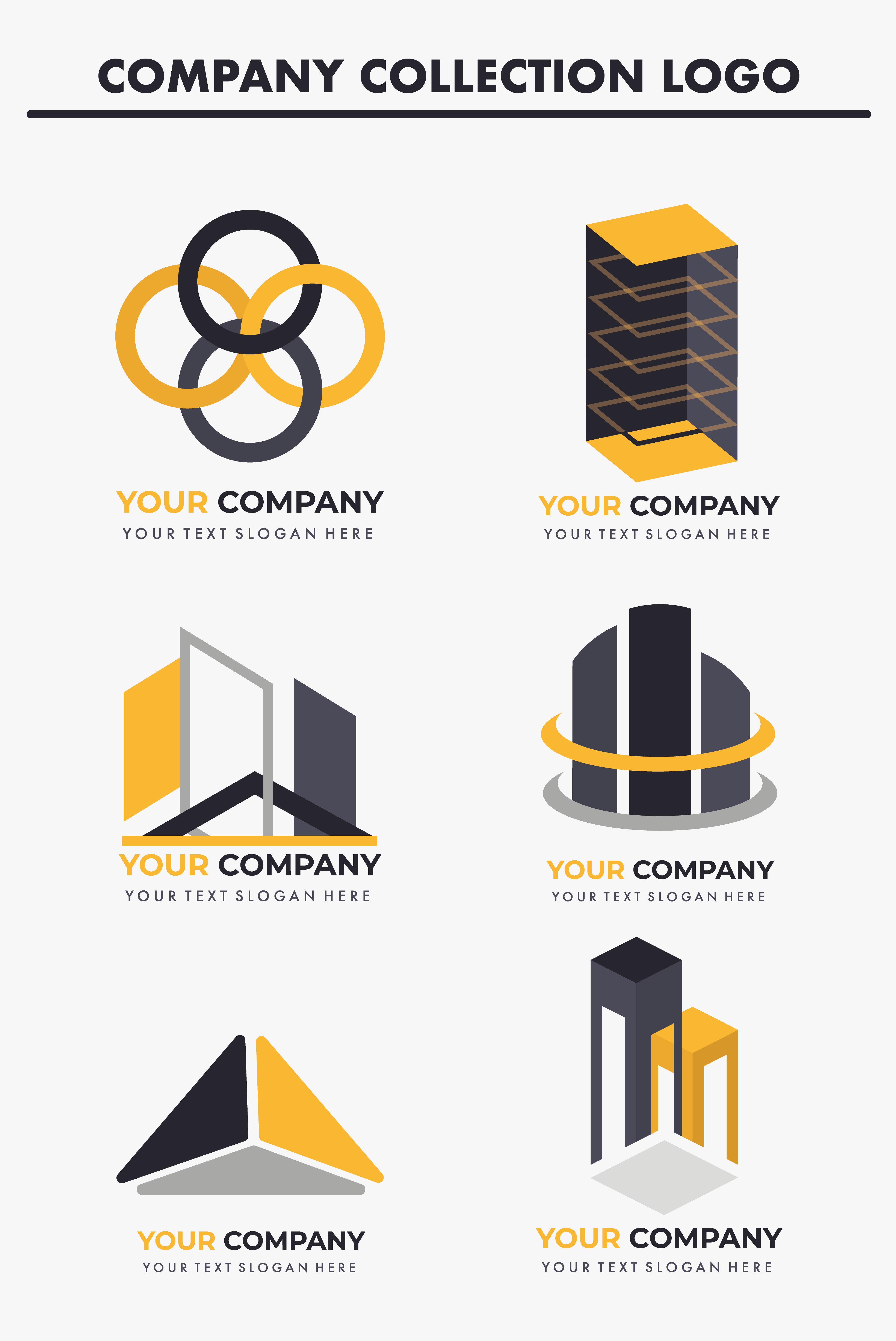 Modern Construction Company Logo 1090824 Modern Construction Company Logo 1090824