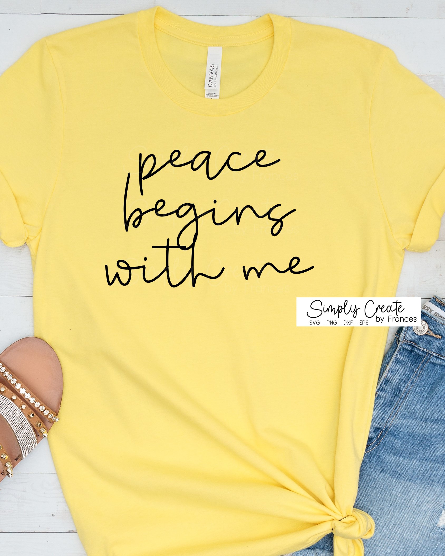 Peace Begins with Me SVG, inspirational svg, peace