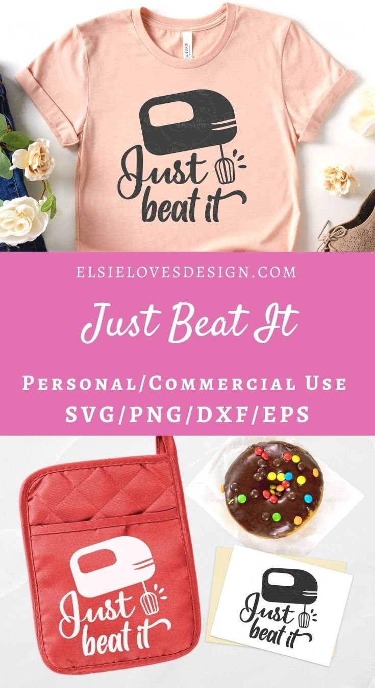 Just Beat It SVG Cut Files