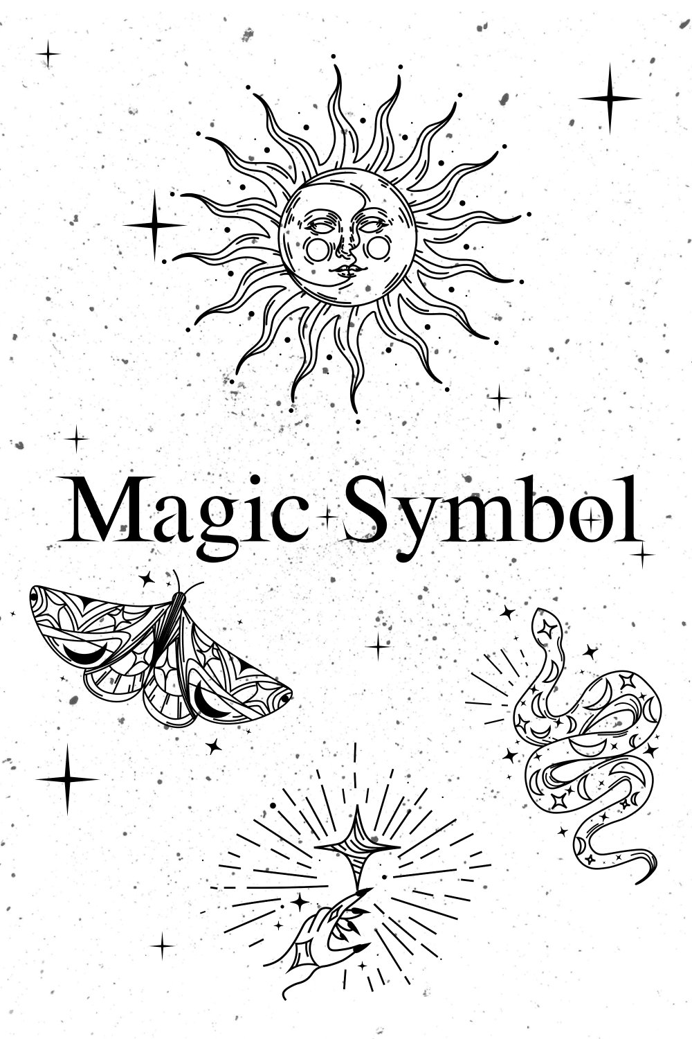 Magic Symbols SVG EPS PNG JPG