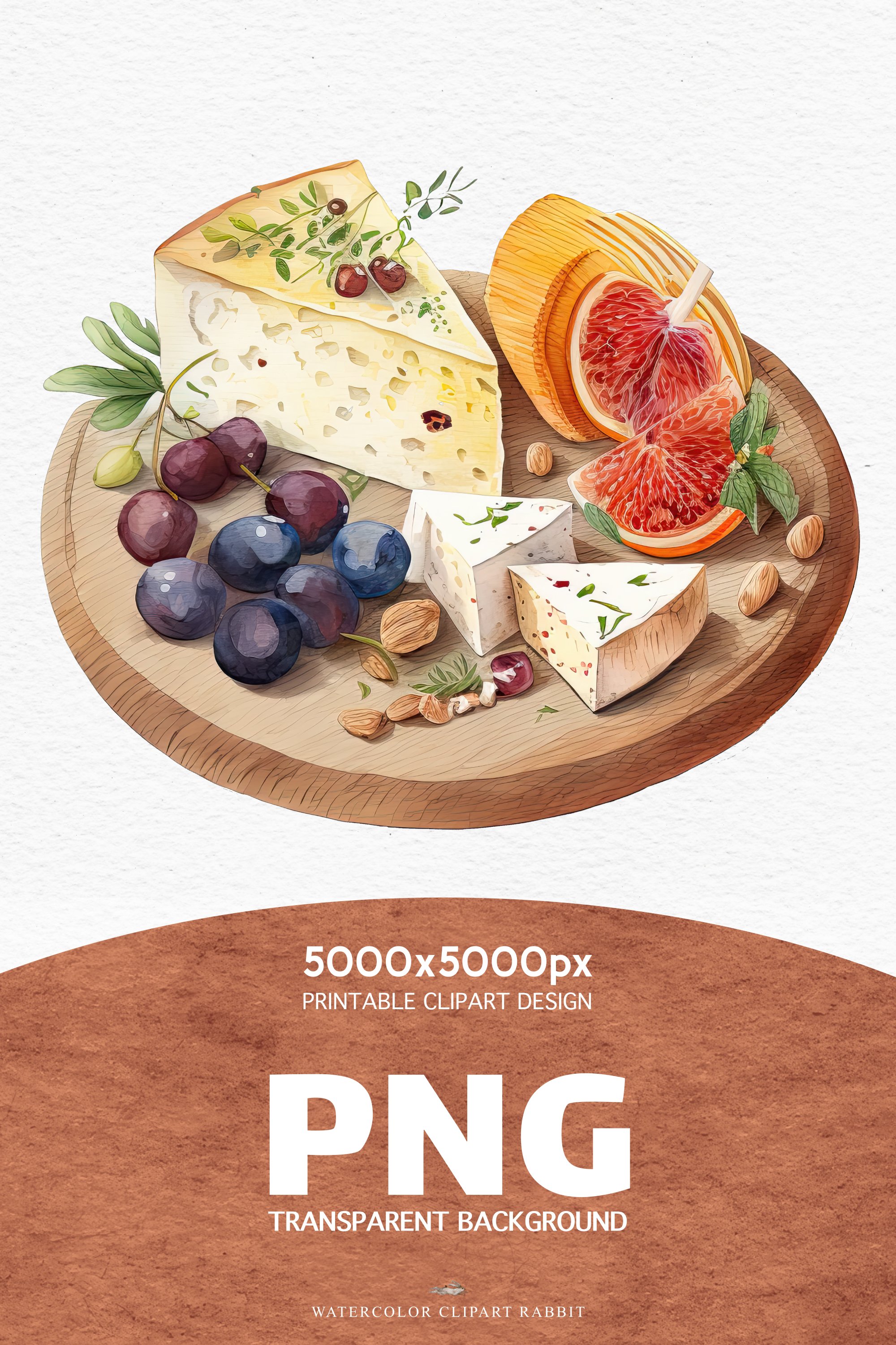 Wine Cheese Clipart Italian French Food Illustration PNG Art