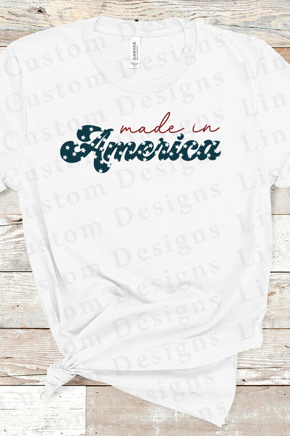 Made in America Script SVG