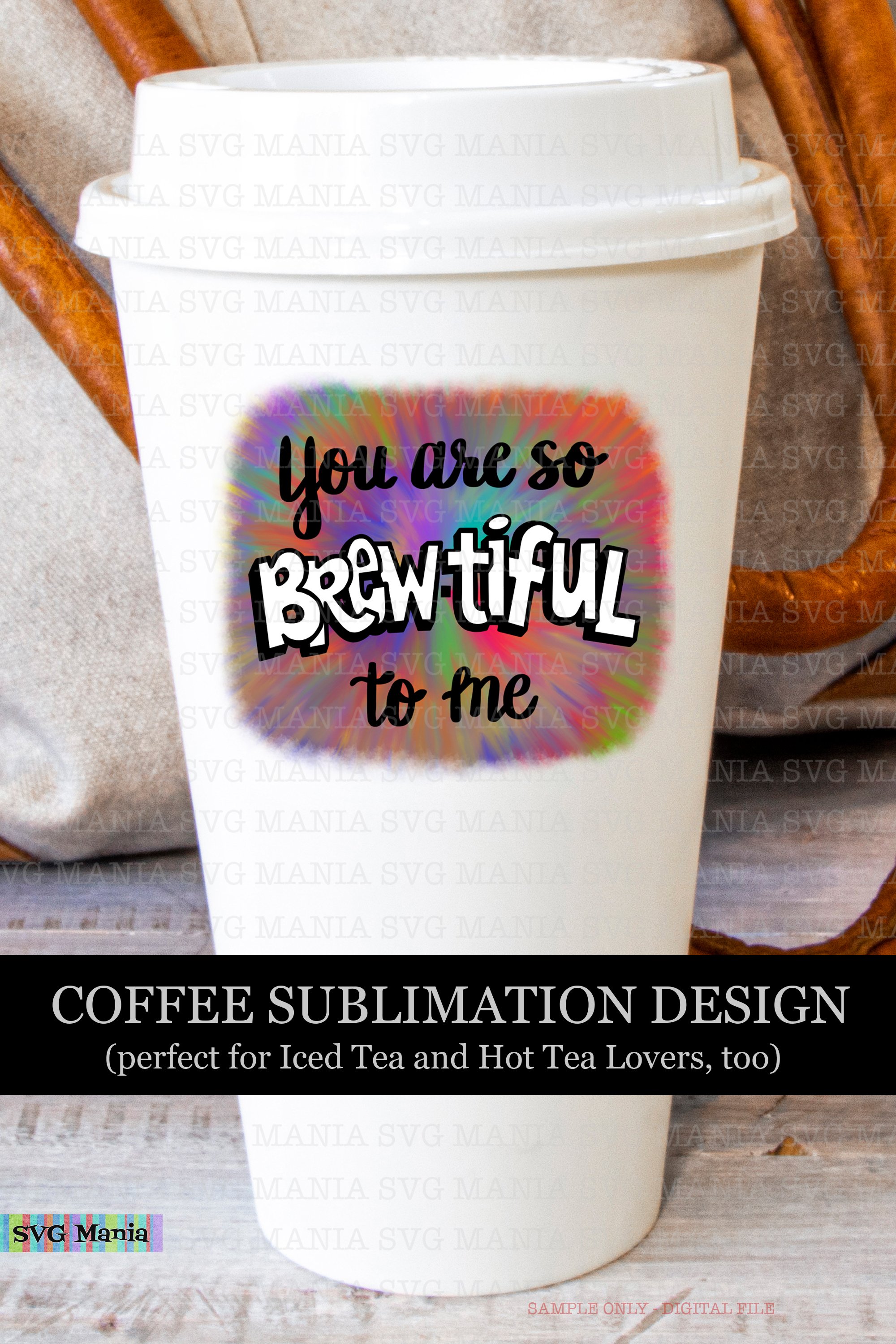 Coffee Sublimation Design, Coffee Mug Sublimation PNG