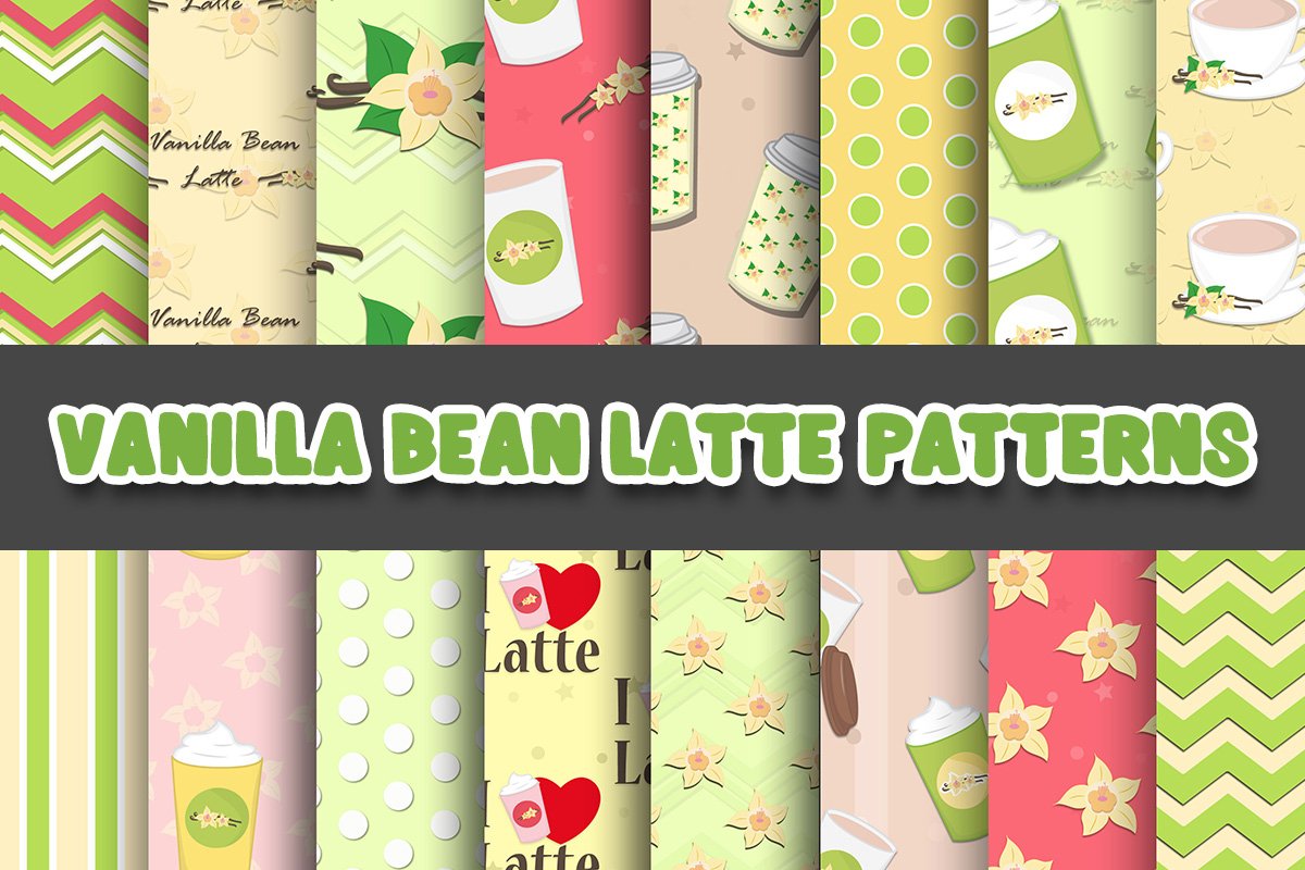 Vanilla Bean Latte Papers Patterns