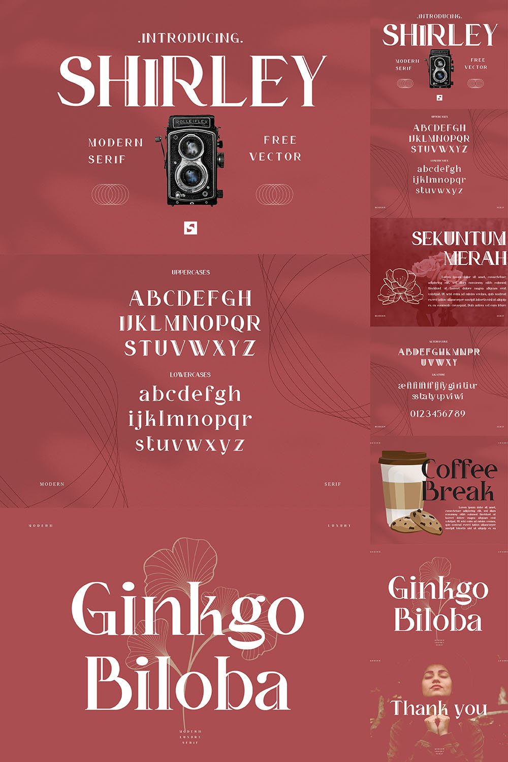 Shirley - Modern Luxury Font Serif (2535816)