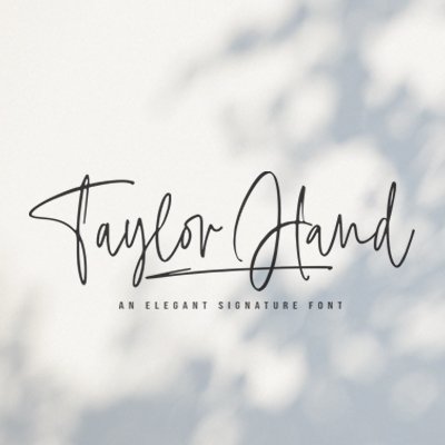 Taylor Hand - Handwritten Signature