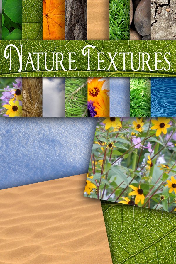 Nature Textures Digital Paper (37376)