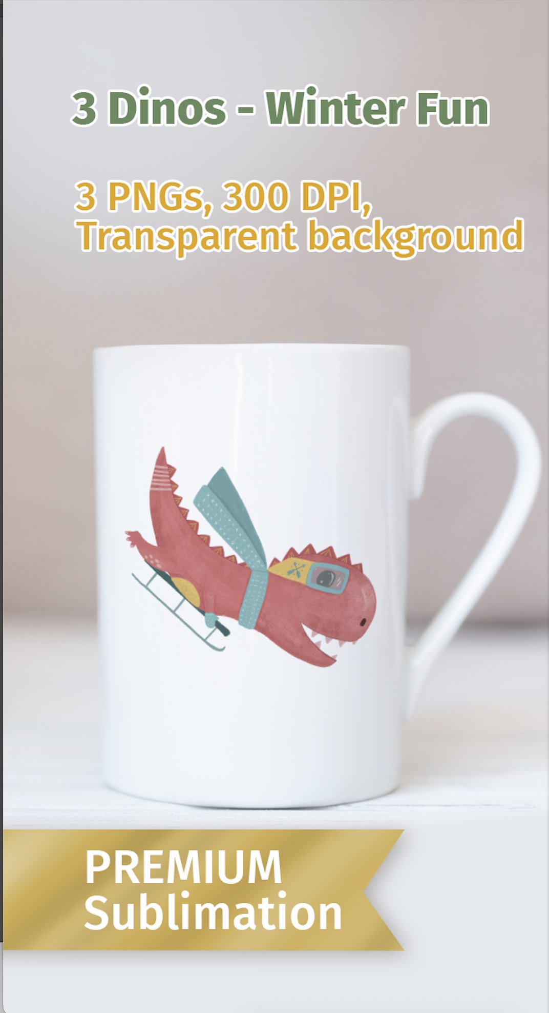 3 Cute dinos - Winter toddler activities