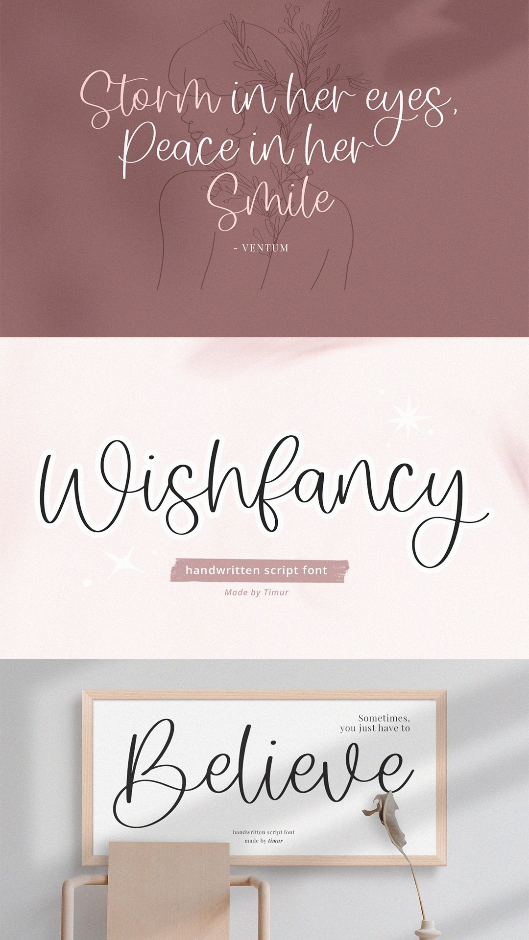 Wishfancy - A Handwritten Script font (2277679)