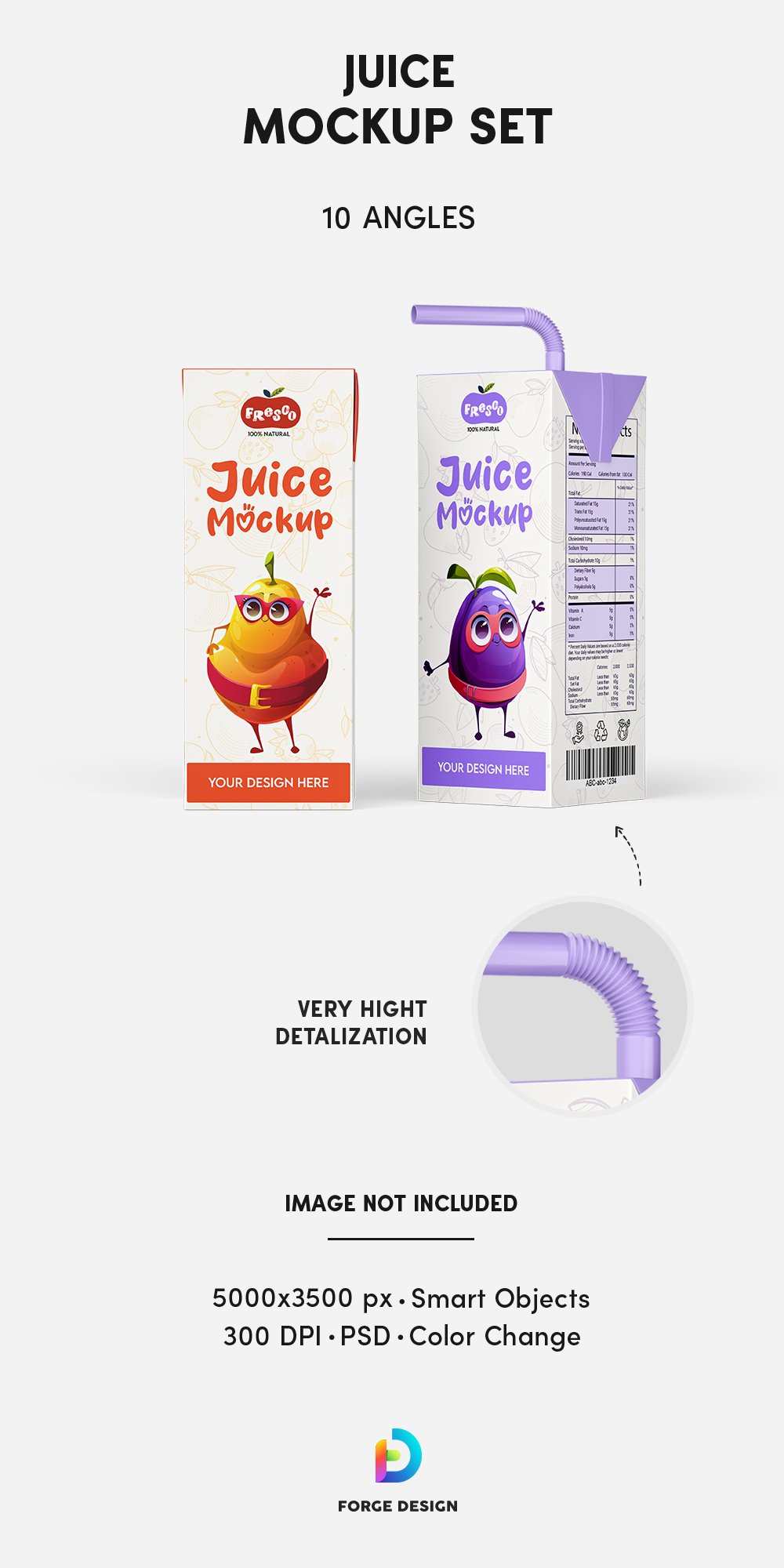 Juice Mockup Set