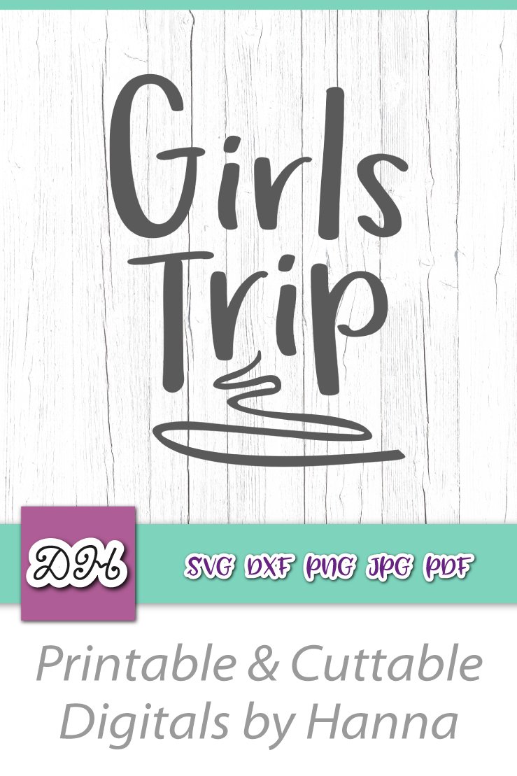 Girls Trip Funy Bachelorette SVG for Cricut Vector Cut Files