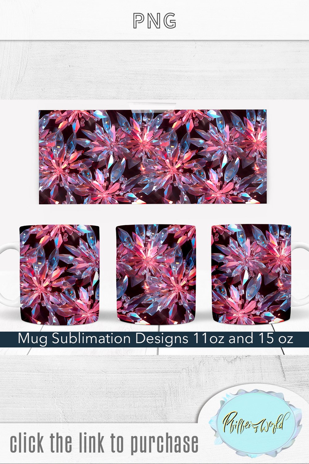 Colorful Texture Mug Wrap