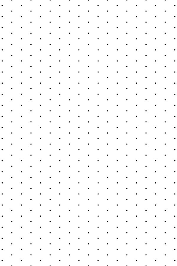 Grid with dots. Paper seamless pattern. Isometric floor plan