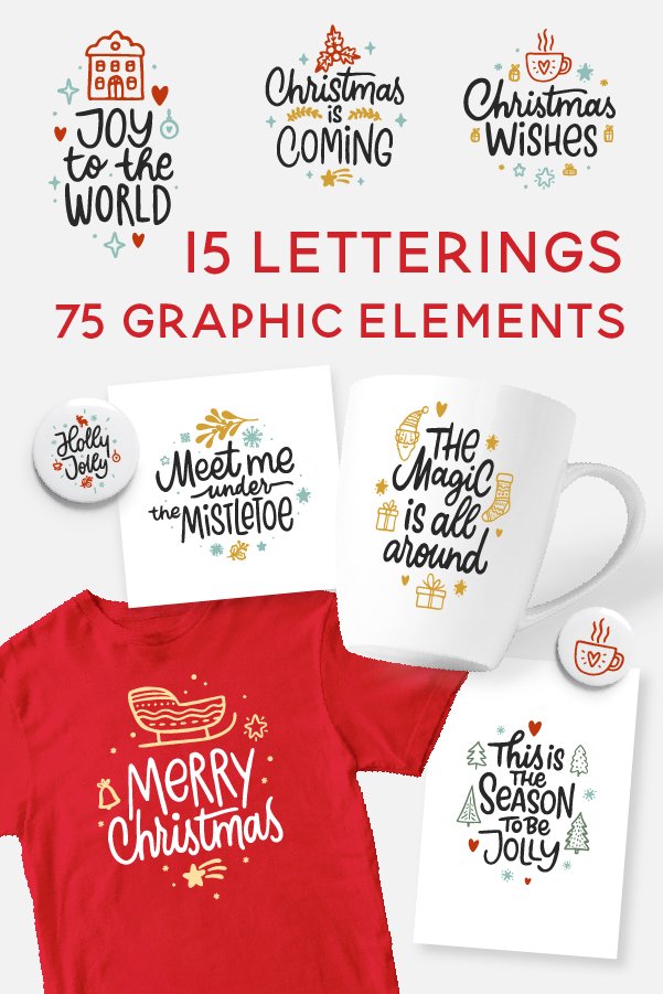 Christmas is coming, Graphic Set