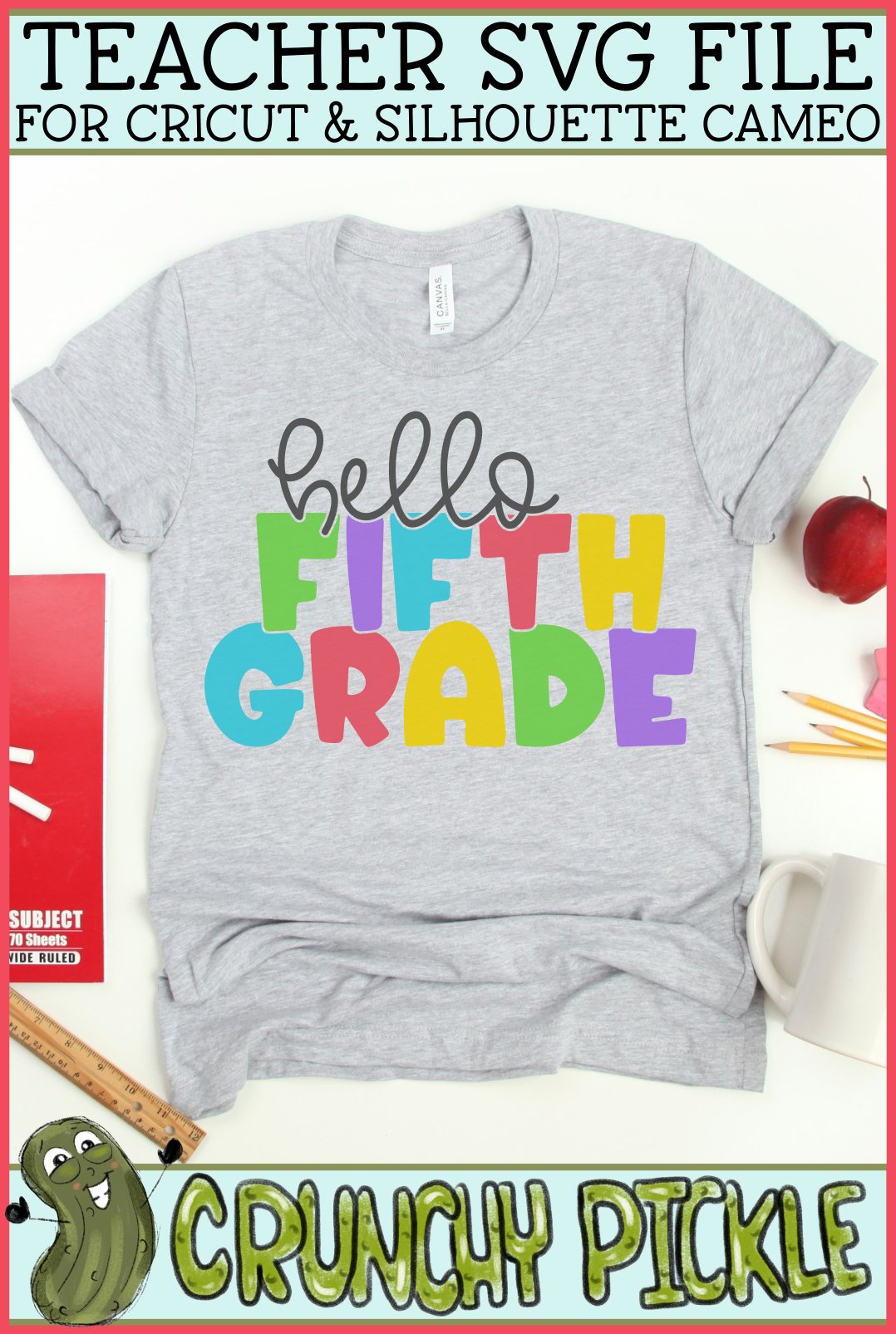 Hello Fifth Grade SVG File