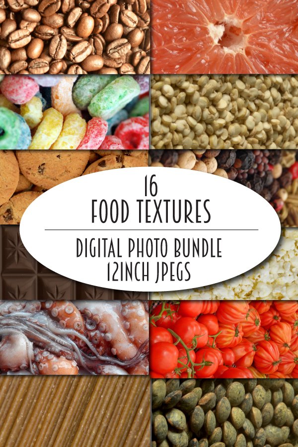 16 Food Photography Background Texture Images Bundle