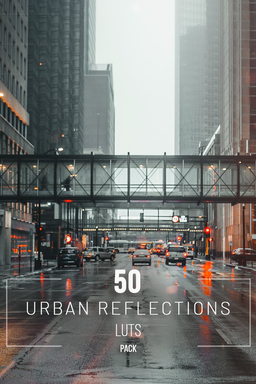 50 Urban Reflections LUTs Pack
