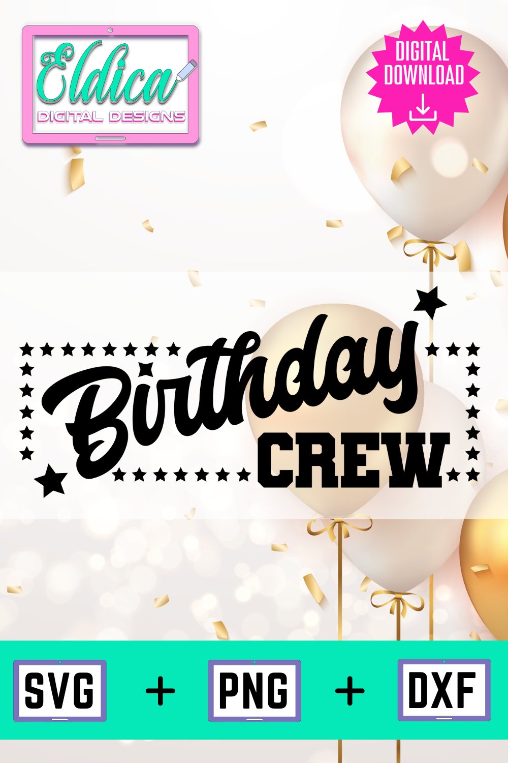 Birthday crew svg, Birthday squad svg, Birthday shirt