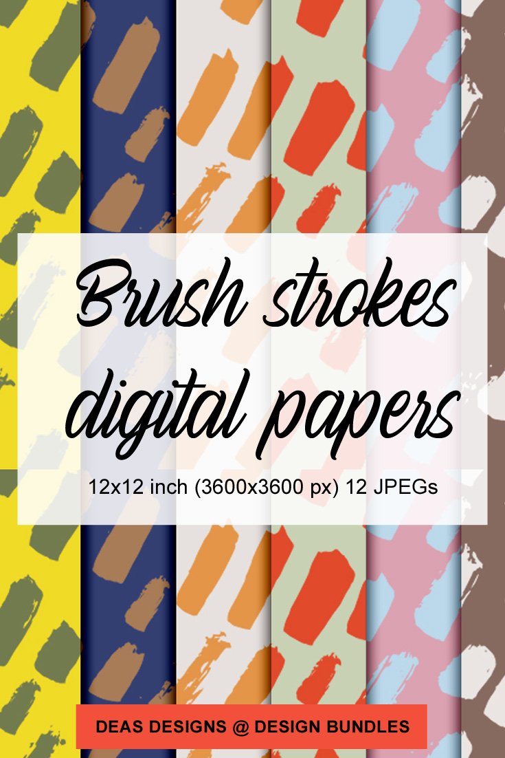 Brush stroke papers