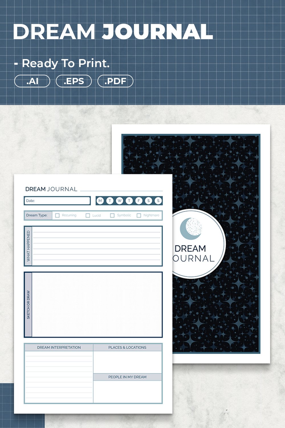 Dream Journal | Printable Template
