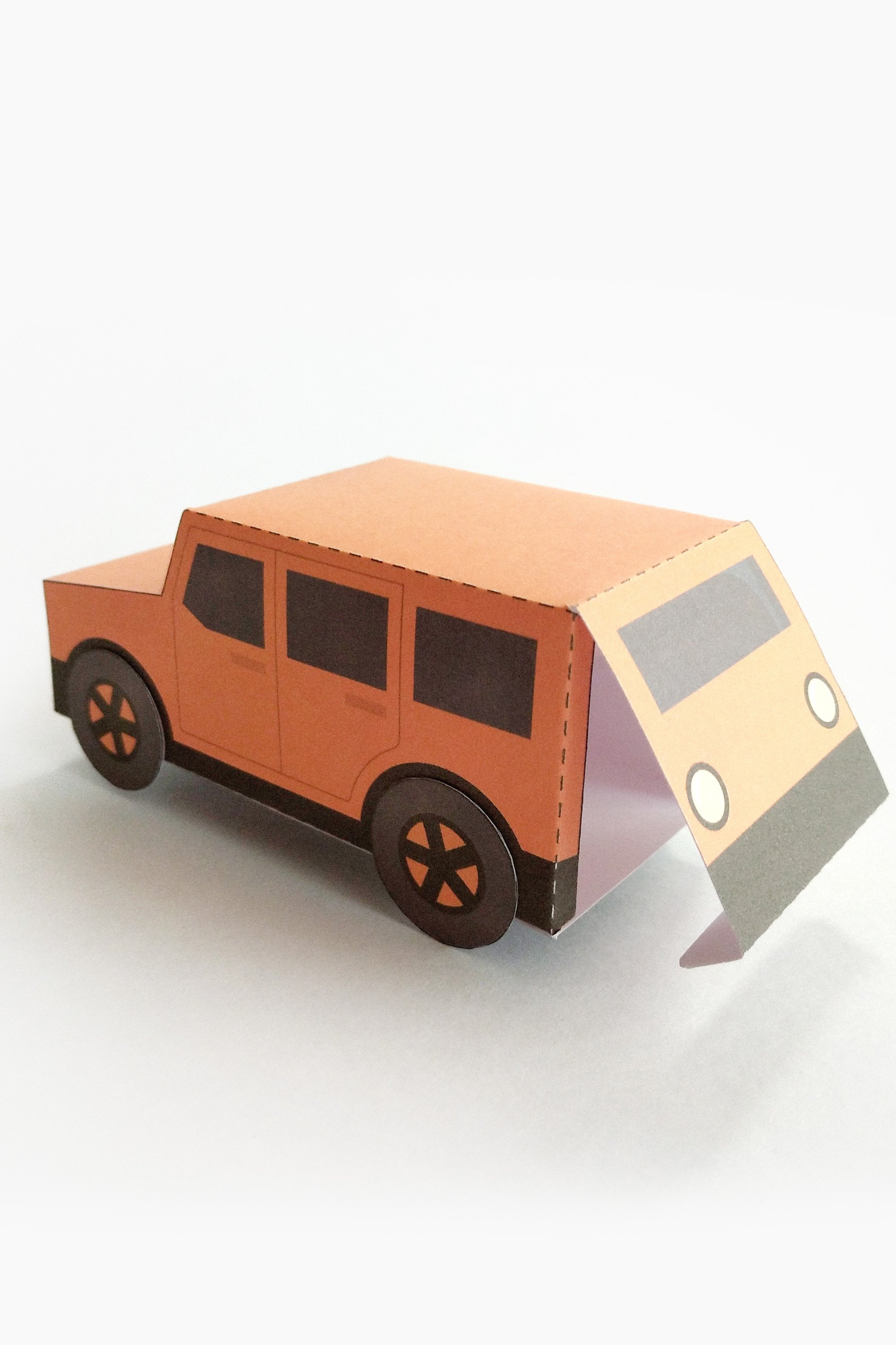 CAR Type B. Paper Toy / Gift Box