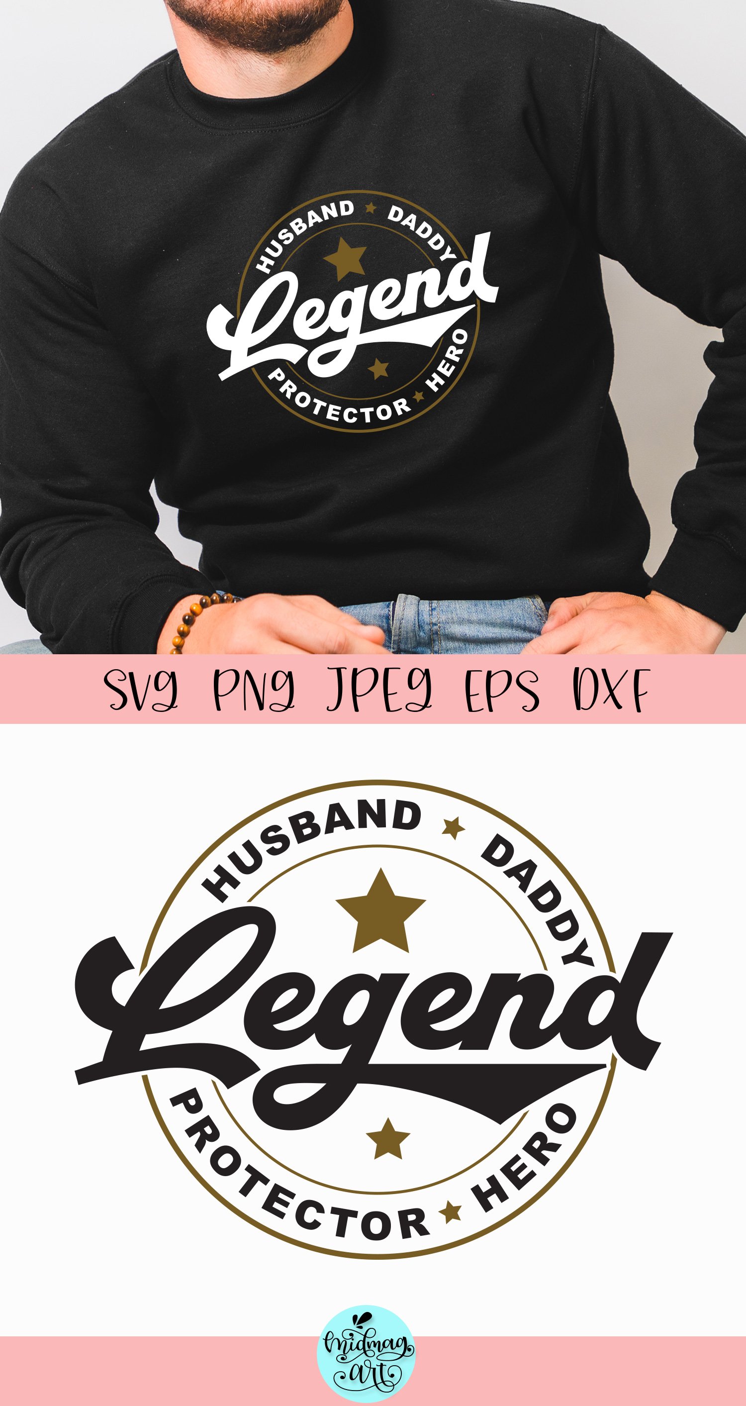 Legend husband daddy svg, fathers day svg,
