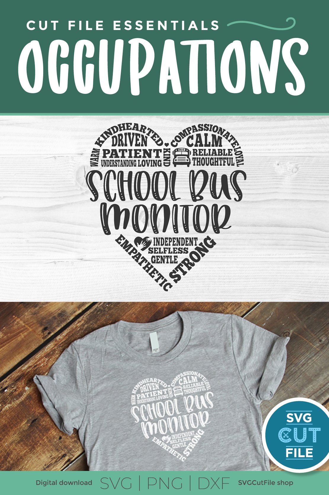 School bus monitor svg