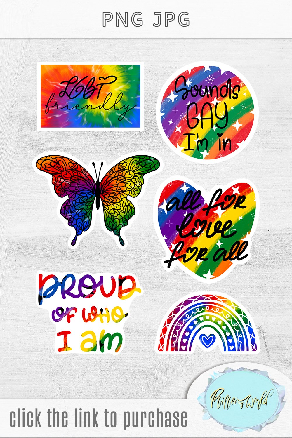 Gey Pride Stickers