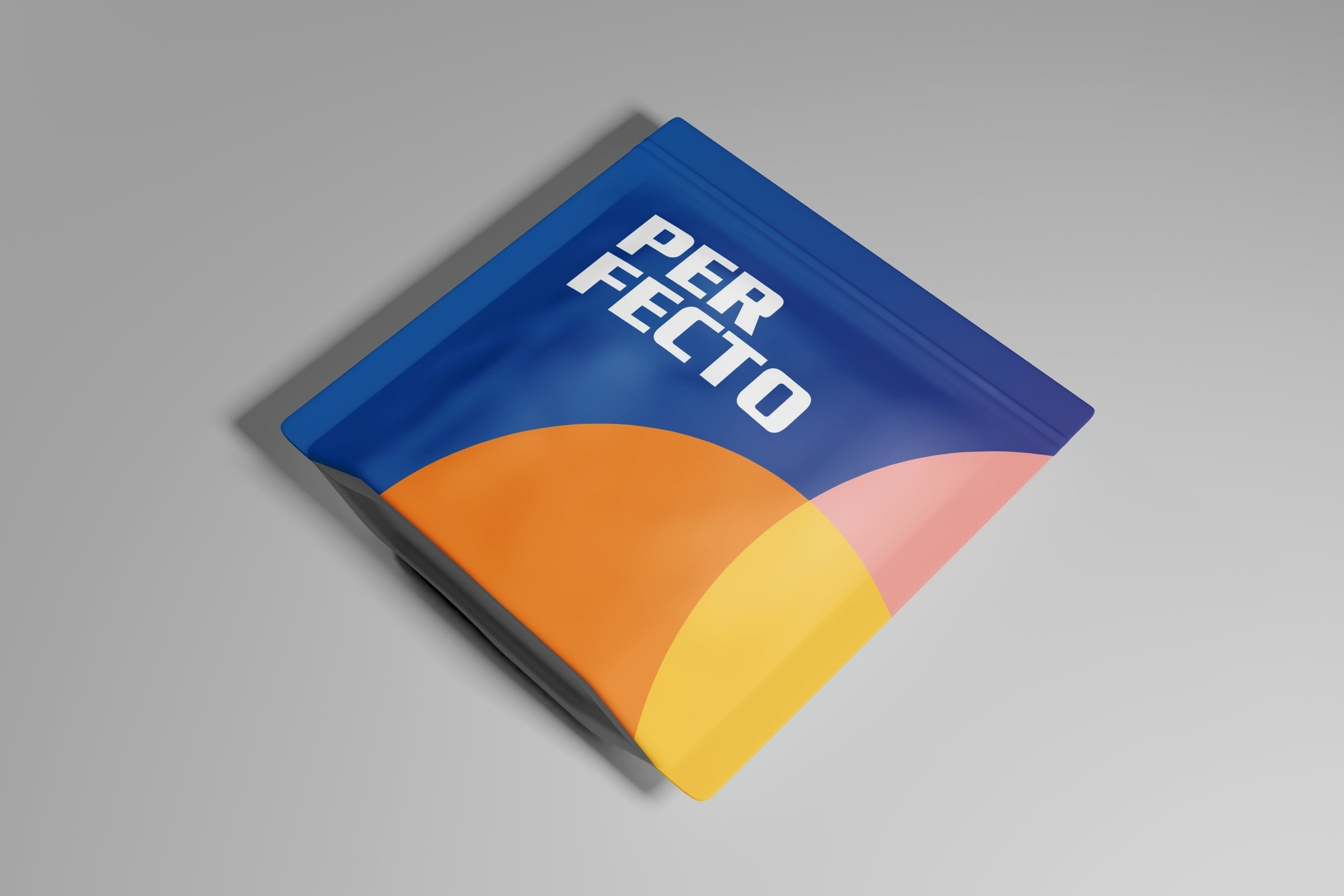 realistic pack logo mockup psd