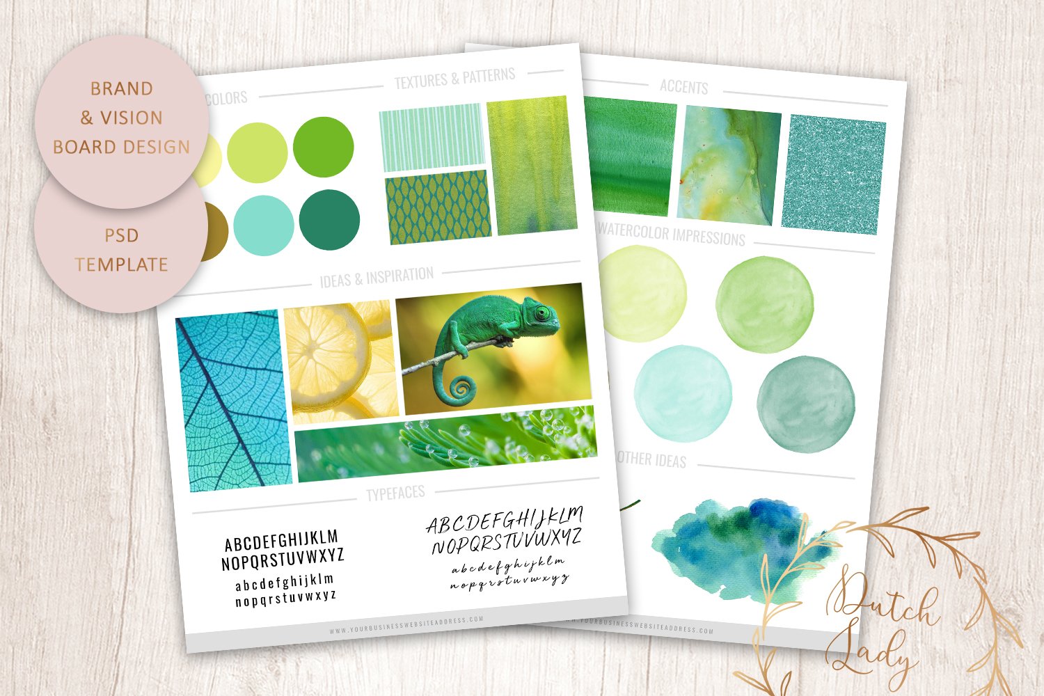 PSD Brand & Design Board - Adobe Photoshop (72596)