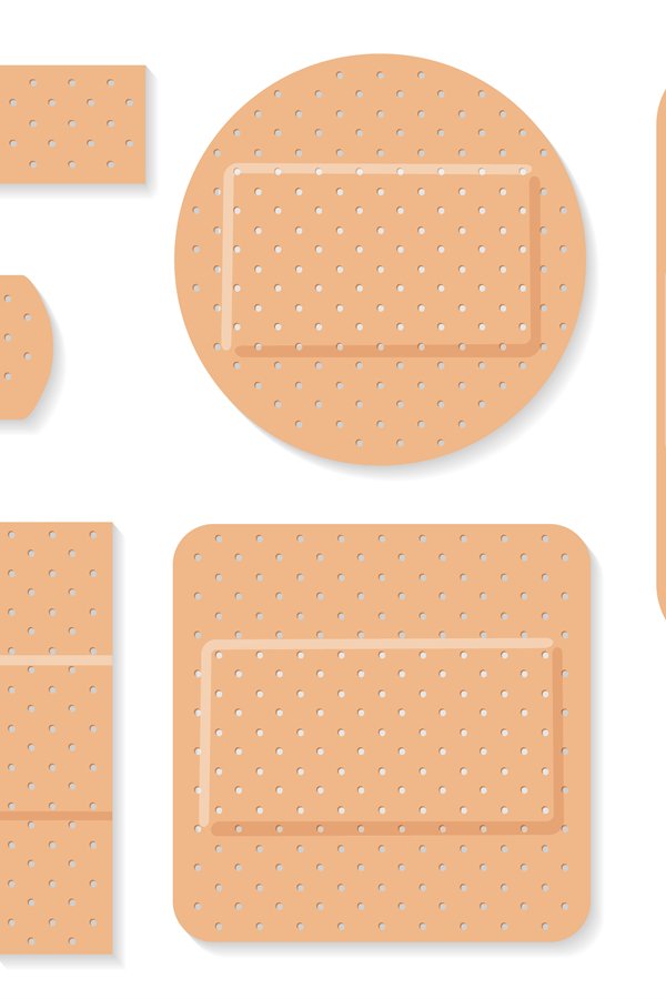 Medical plasters set