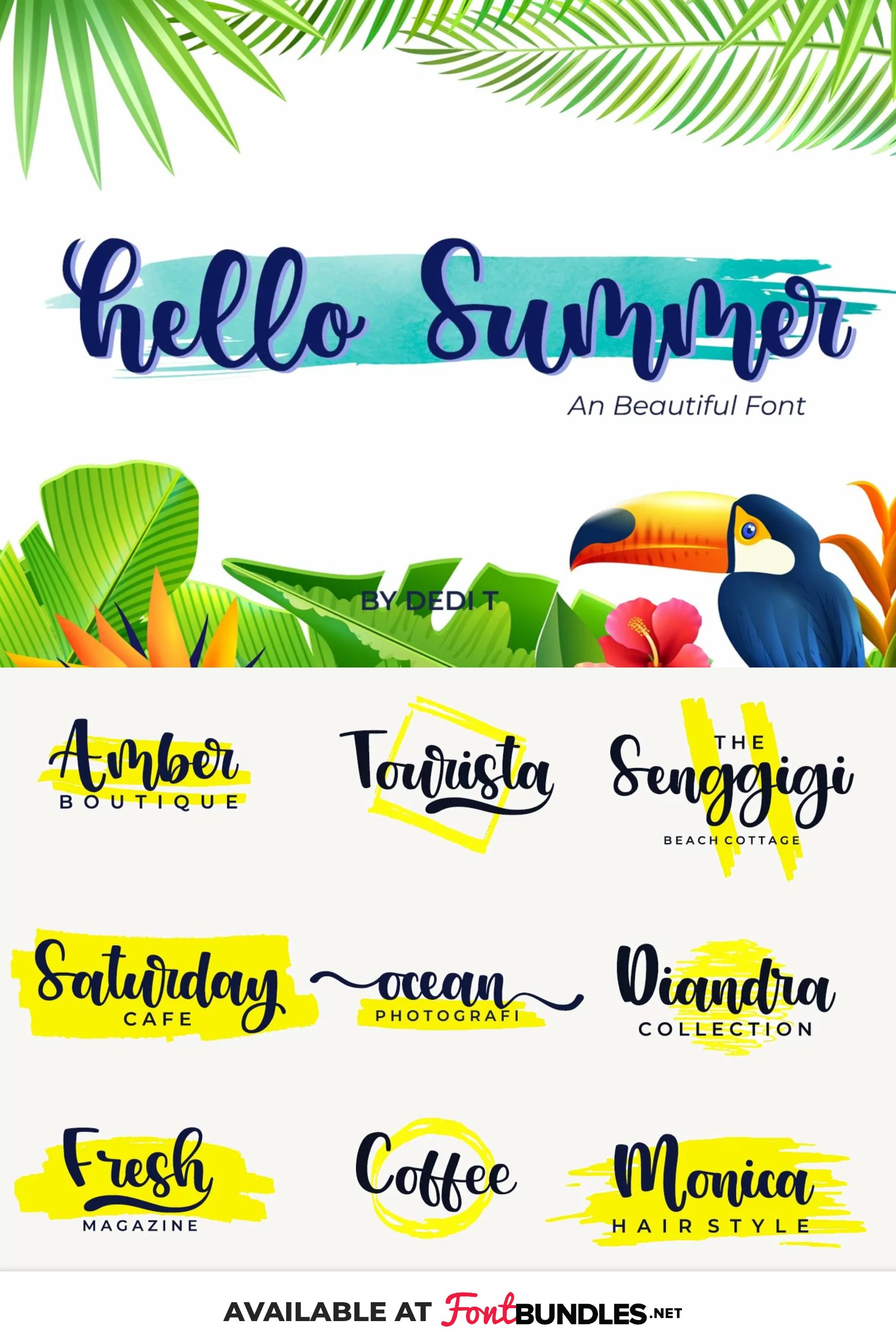 Hello Summer Font (761660)