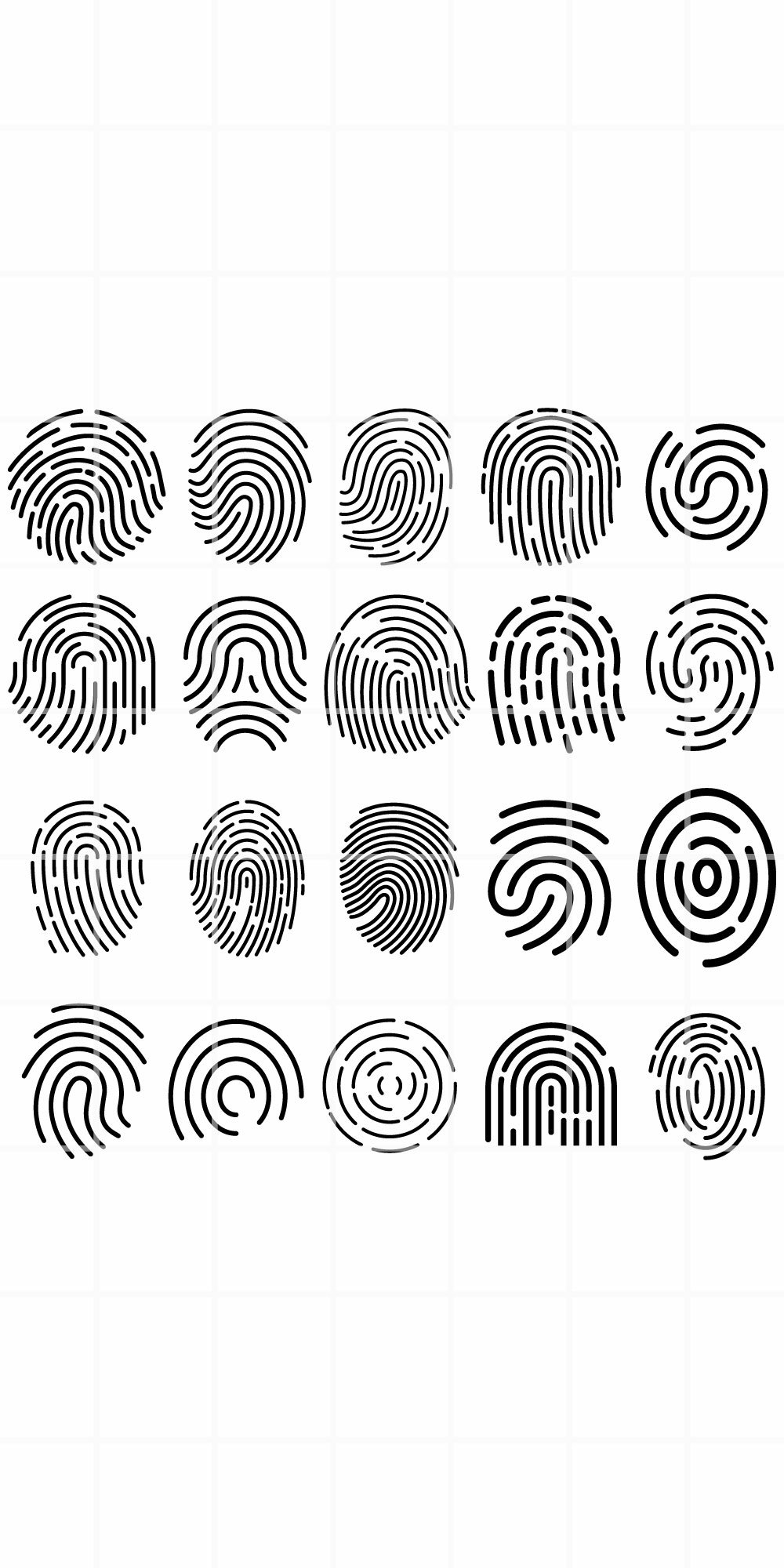 Fingerprint SVG Fingerprint Png Fingerprint Clipart Cut 