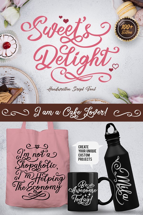 Sweet's Delight - Handwritten Script (677971)