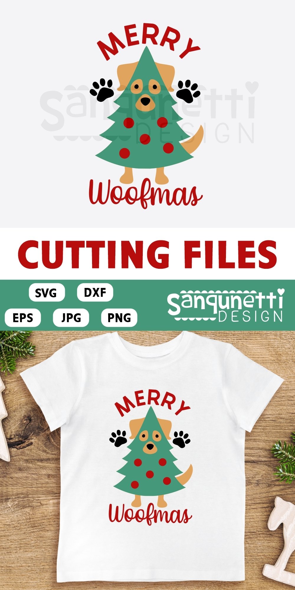 Merry Woofmas: Funny Dog-themed Christmas