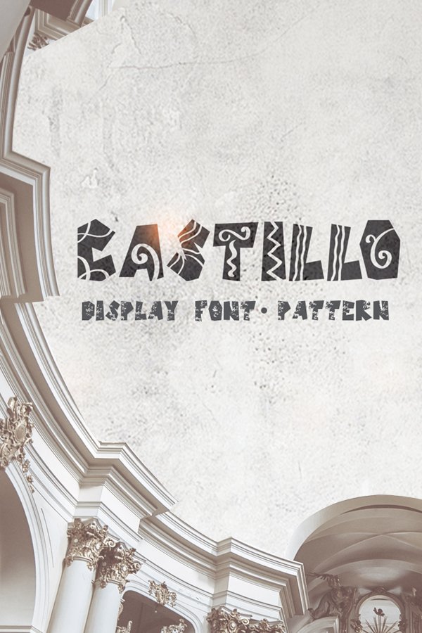 Castillo Scandinavian Font & Pattern