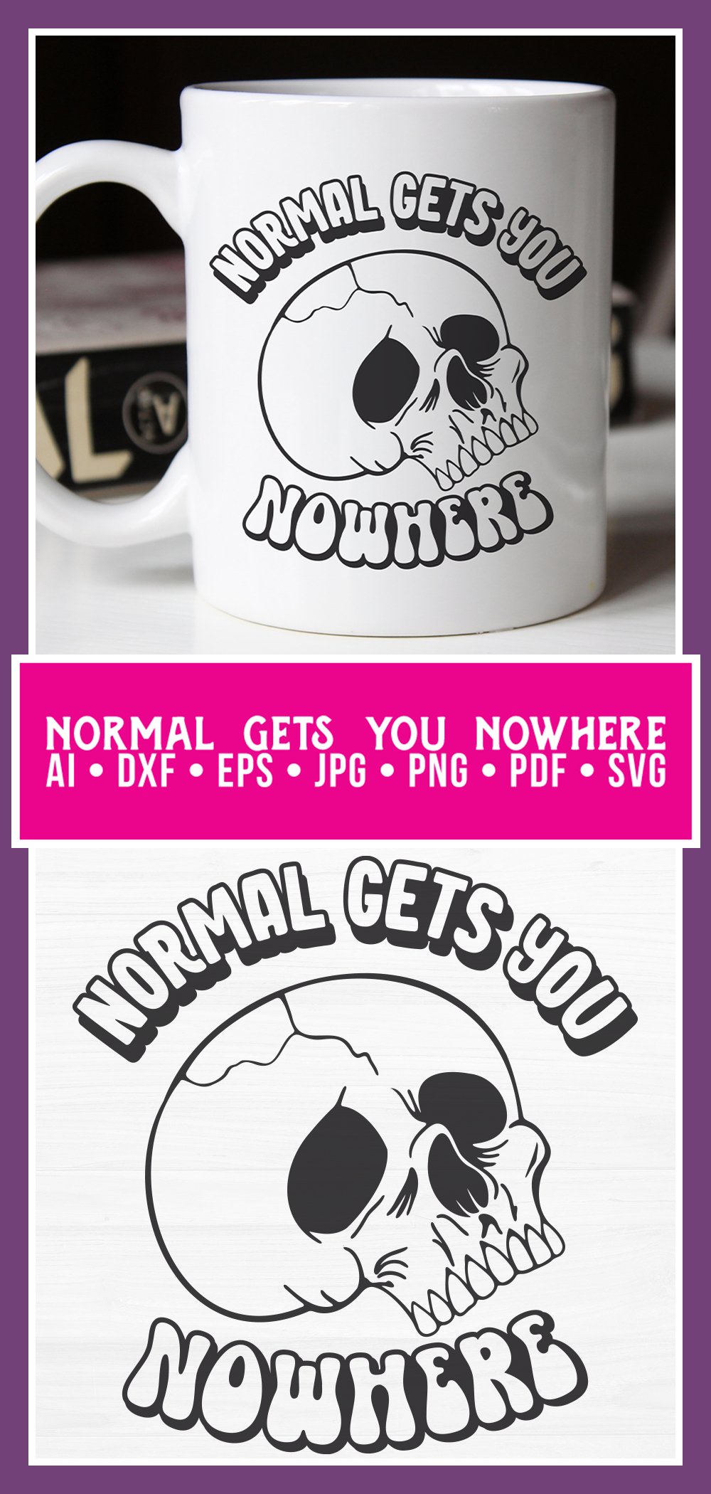 Normal gets you nowhere SVG