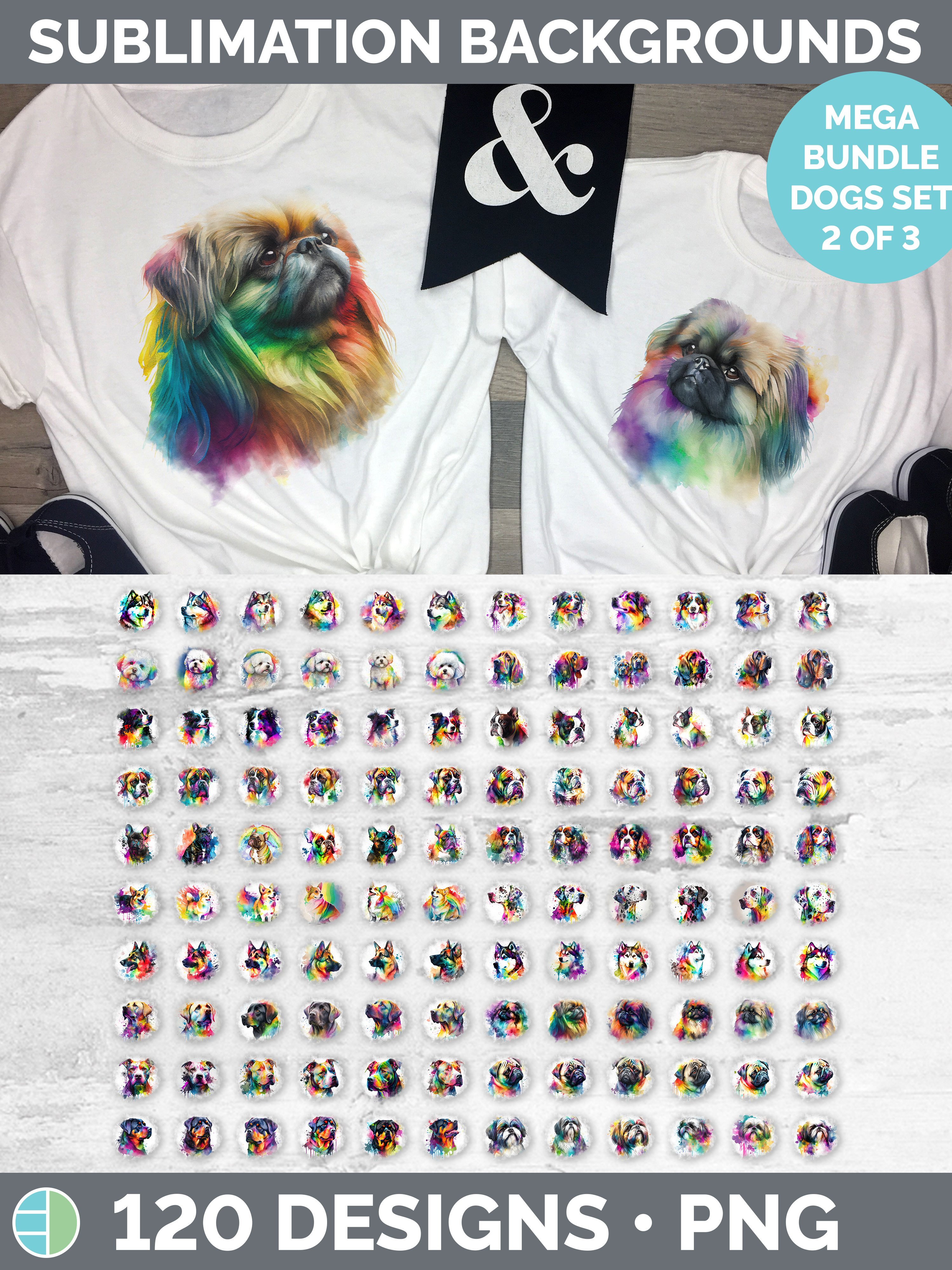 Grunge Sublimation Background Designs | Sublimation Bundle