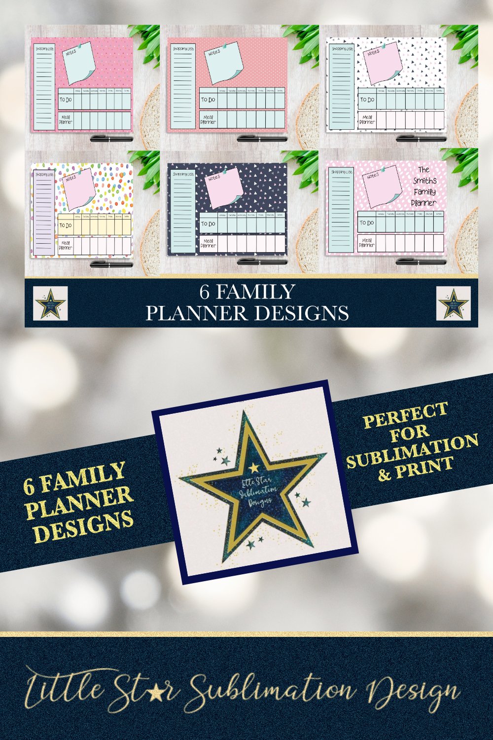 Family Planner Design Bundle