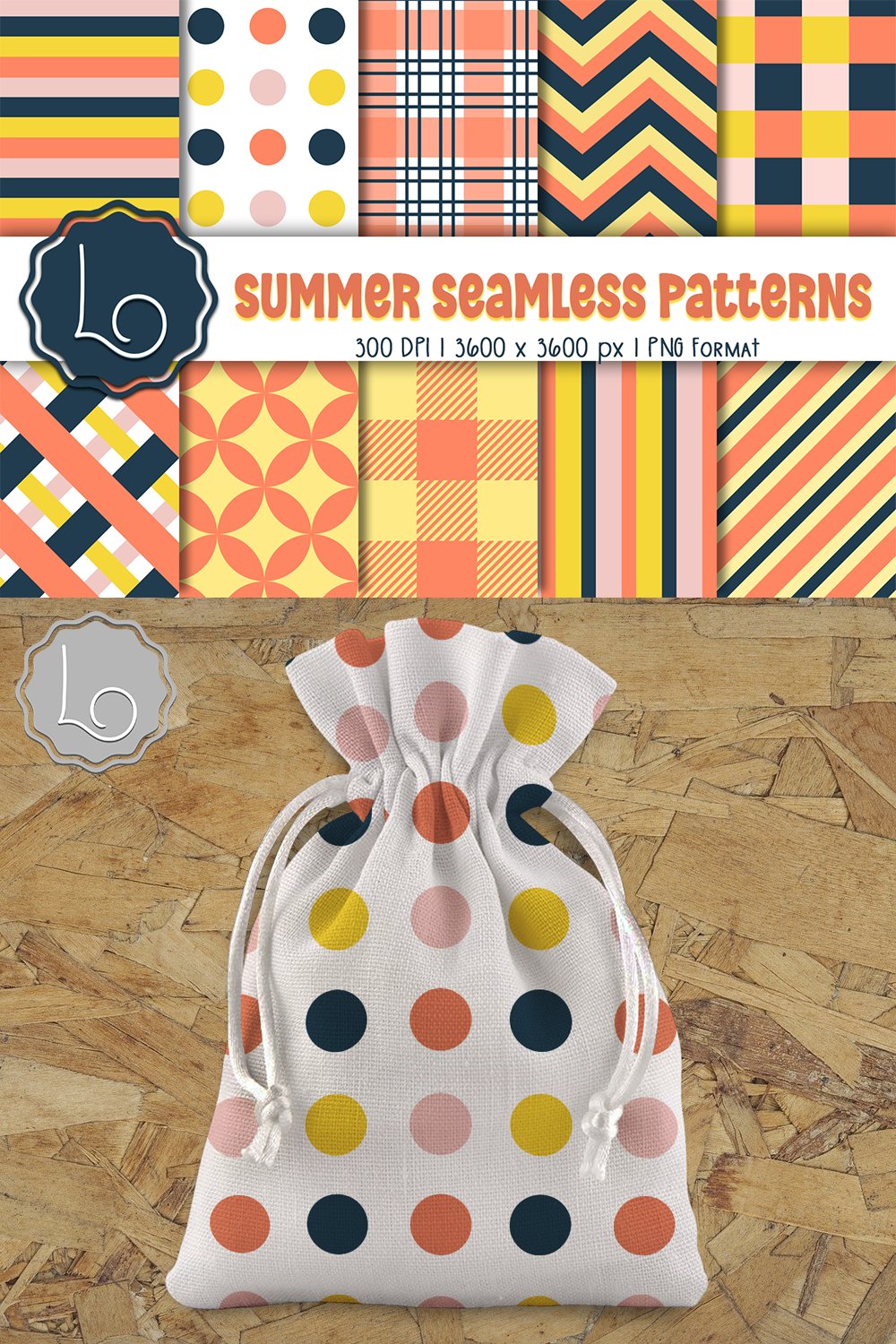 Summer Seamless Patterns
