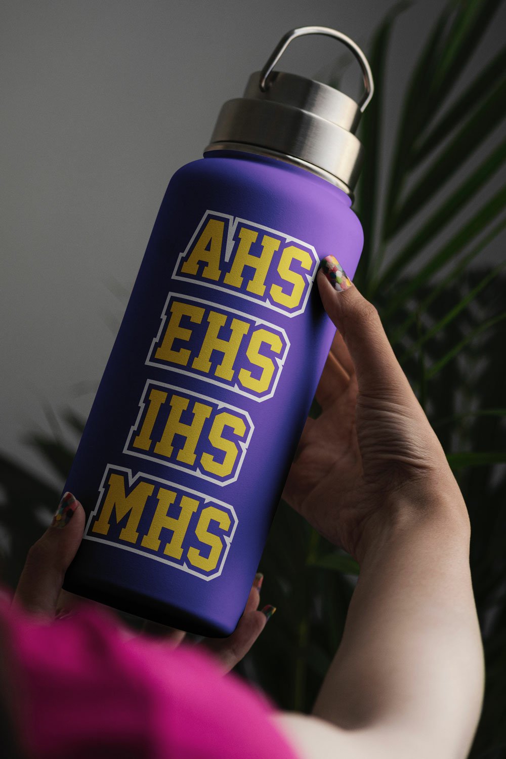 High School Initials SVG File Set