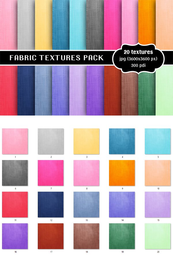 Fabric textures pack