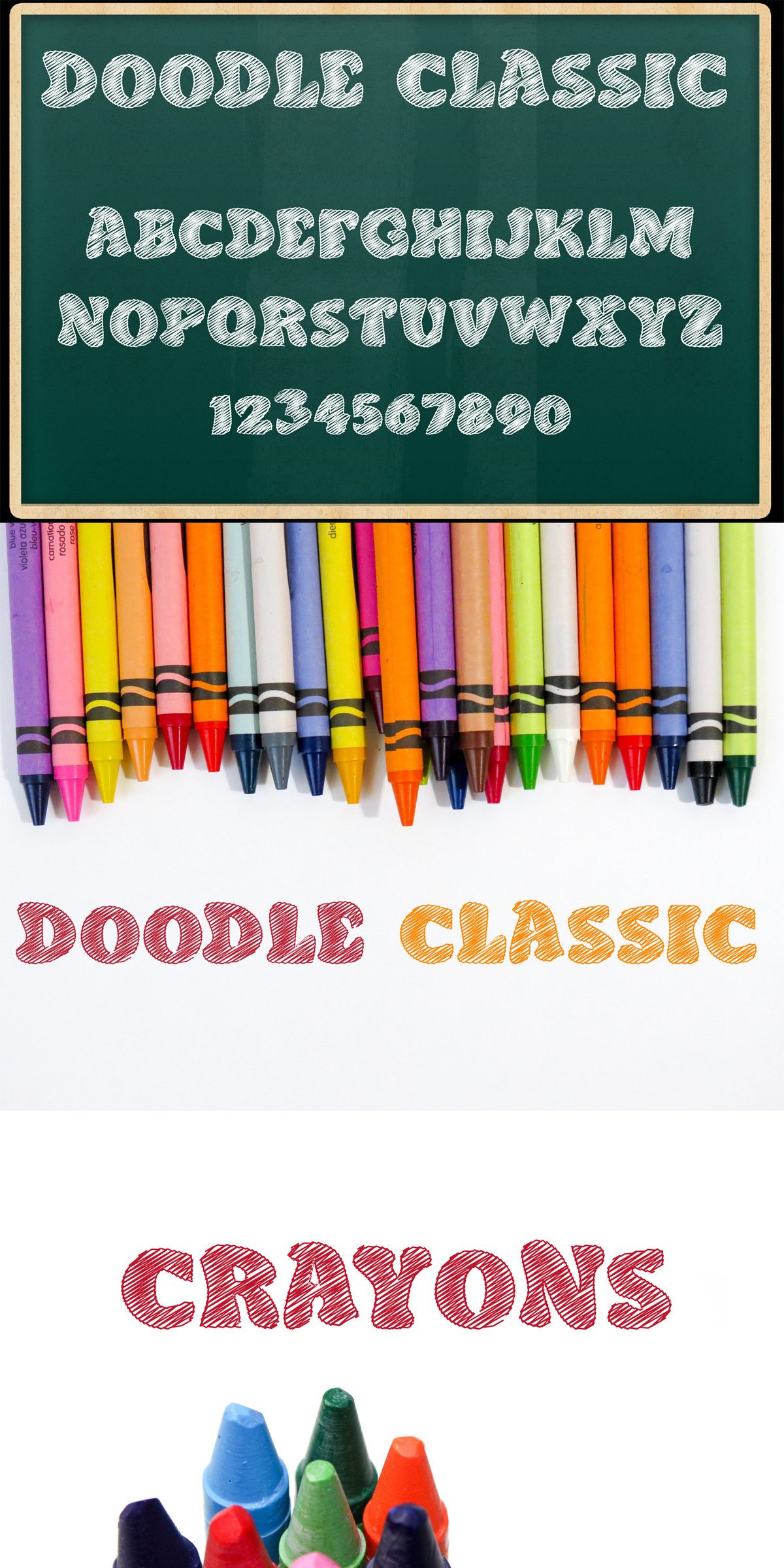 Doodle Classic - Sketch Font
