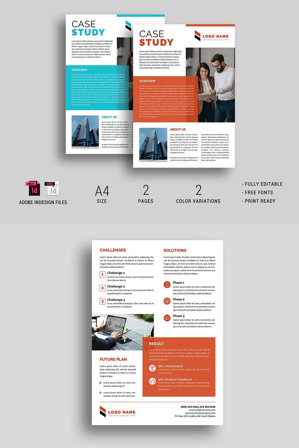 Business Case Study Template (2490792)